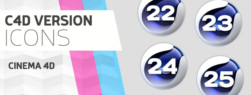 Cinema 4D version icons