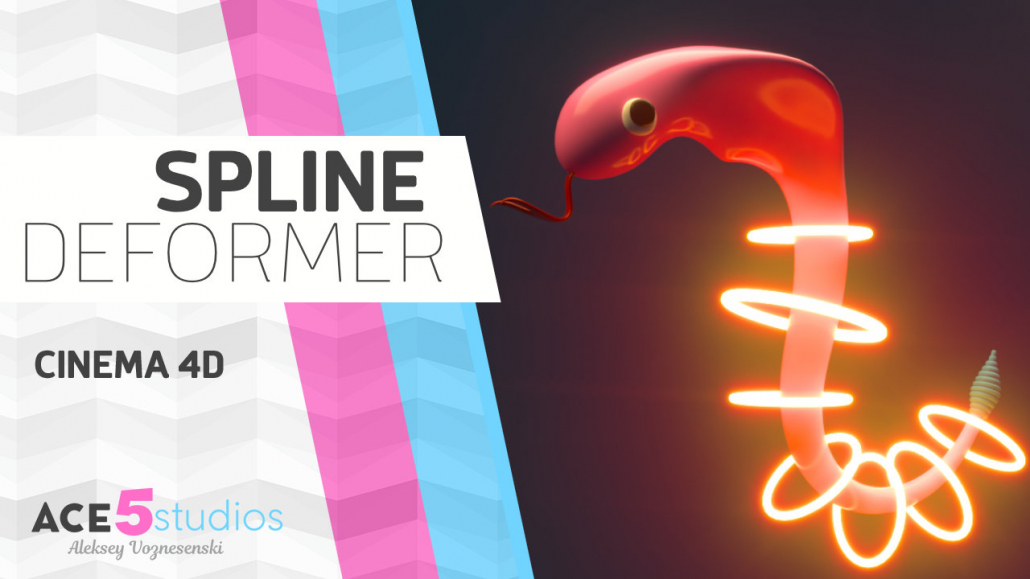 Cinema 4D: Spline Deformer Tutorial Part 1
