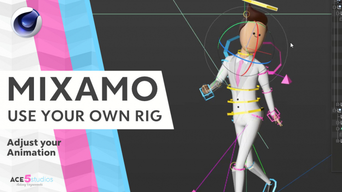 Use your own rig with Mixamo animations in Cinema 4D